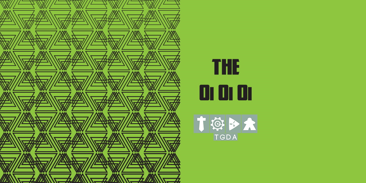 The Oi Oi Oi Award | Tabletop Game Designers Australia